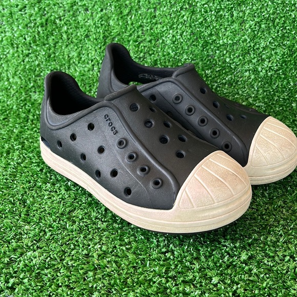 CROCS | Shoes | Kids Croc Bump It Slip On Navy C Size | Poshmark